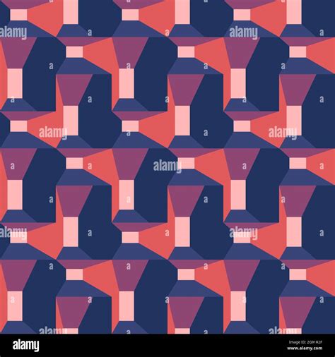 Rough Angular Seamless Pattern For Web Advertising Textiles Prints