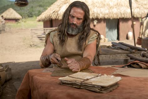 Nephi Creating Metal Plates