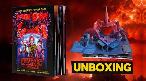 Unboxing : Stranger Things: The Ultimate Pop-Up Book - YouTube
