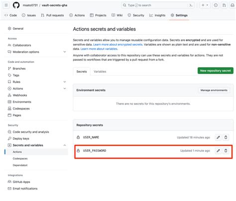 アップデート Hcp Vault Secretsにgithub Actionsとのシークレット同期機能が追加されました Developersio