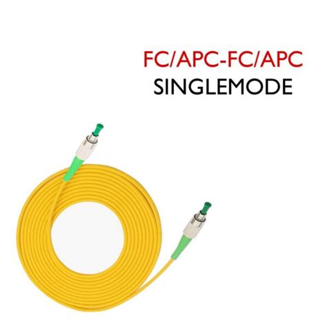 SC FC APC Patch Cord SC APC Yellow M M M PC Dynamic EE Zone Sdn Bhd