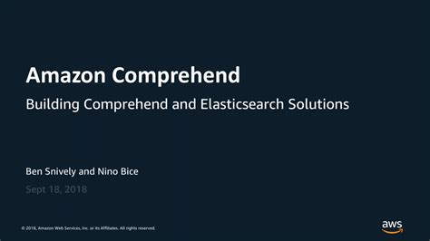 How To Integrate Natural Language Processing And Elasticsearch For Better Analytics Aws Online