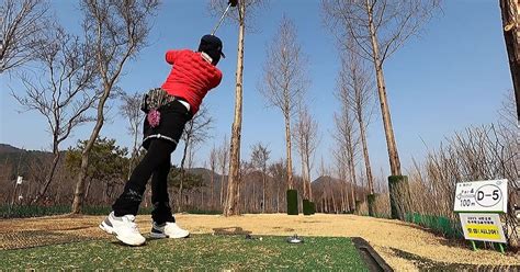 도심 공원서 나이스샷요즘은 파크골프가 대세