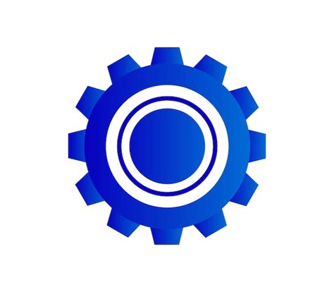 배경에 기어 프리미엄 벡터