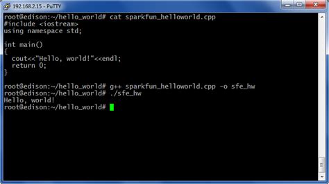 Programming The Intel Edison Beyond The Arduino IDE SparkFun Learn