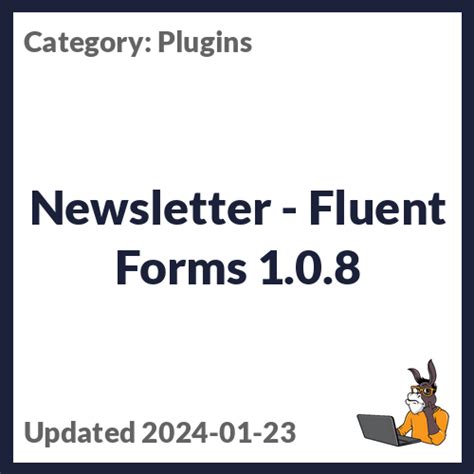 Effectio Newsletter Fluent Forms 108