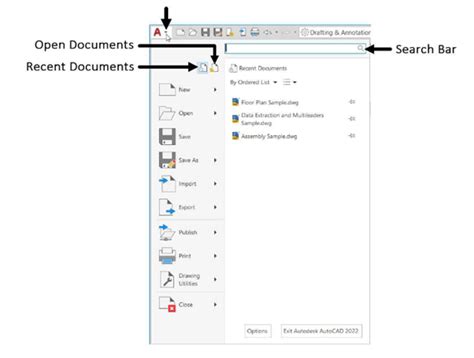 Autocad Application Menu Artofit