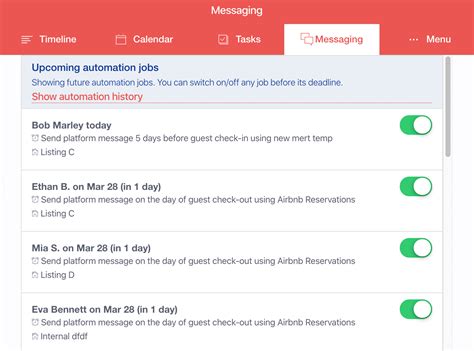 Tracking Automated Messages