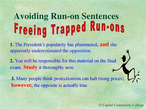 Avoiding Run On Sentences Ppt Download