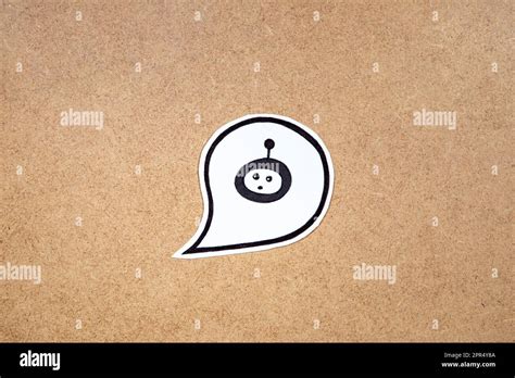 Bot In The Speech Bubble Concept Of Chatting With Bot Asking Question