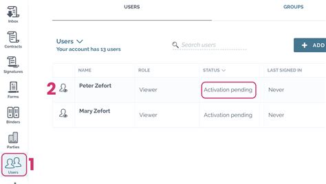 resend account activation email to new user zefort