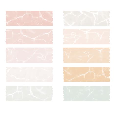 추상 패턴 파스텔 컬러 와시 테이프 세트 추상 와시 테이프 파스텔 와시 테이프 투명한 Png 일러스트 및 Psd 이미지 무료 다운로드 Pngtree