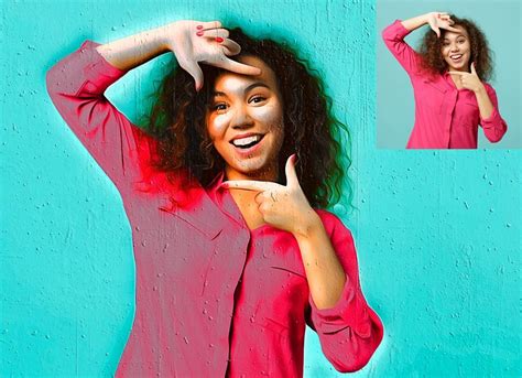 Dynamic Oil Painting Effect Design Cuts