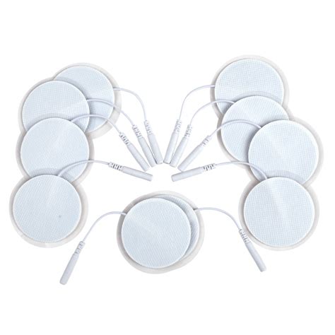 20pcs 2mm Plug Nerve Stimulator Electrode Pads For Ems Nerve Muscle