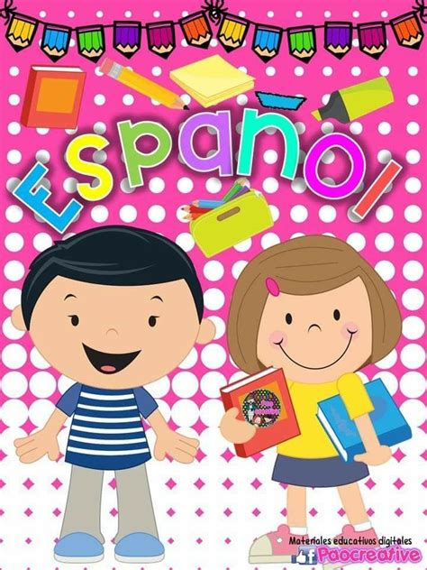 Portada Español Portada Español Primaria Portadas De Arte Español