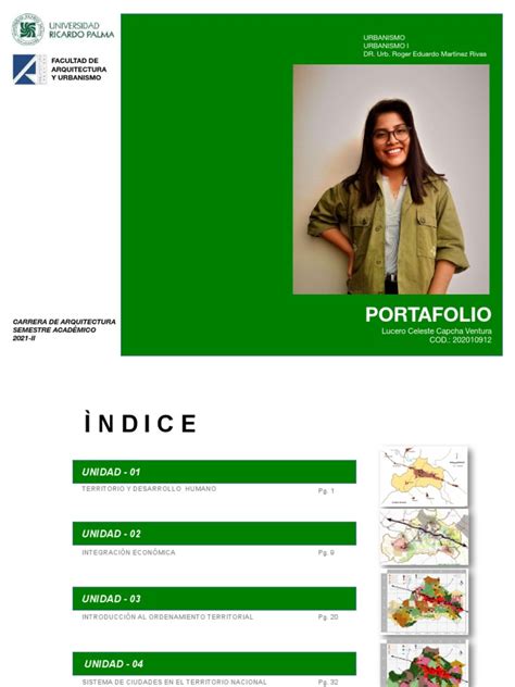 Calidad Alta Portafolio Lucero Capcha Compressed Pdf Área Rural Planificación