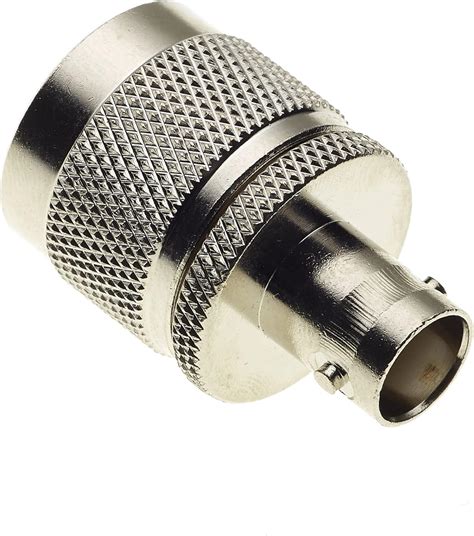 Ohm Bnc Socket To N Type Plug Adaptor Bnc Female To N Type Male
