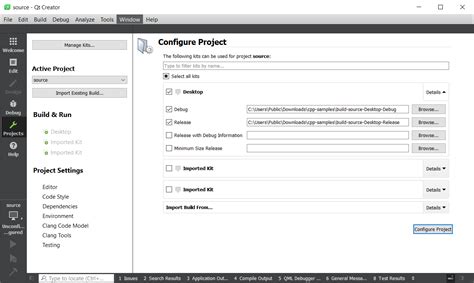 在Windows中使用Qt Creator构建C 示例 ZIVID KNOWLEDGE BASE 文档