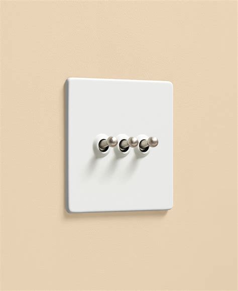 White Toggle Switch Dowsing And Reynolds