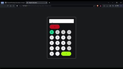 Created A Calculator Using Css Html And Javascript Prasanth P Posted On The Topic Linkedin