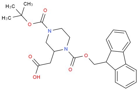 4 Boc 1 Fmoc 2 Piperazine Acetic Acid 183742 34 9 Wiki