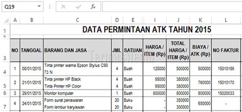 menyembunyikan header kolom dan baris di microsoft excel