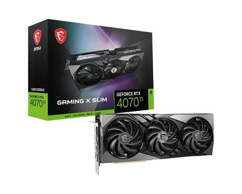 Msi Gaming Geforce Rtx Ti X Slim G Karta Graficzna Nvidia Gb Gddr