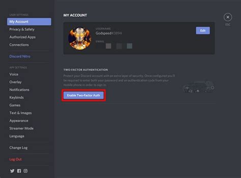 How To Enable Two Factor Authentication In Discord Server Beebom