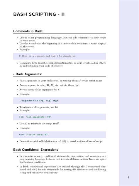 Moving Forward With Bash Scripting Pdf Computer File Computer Programming