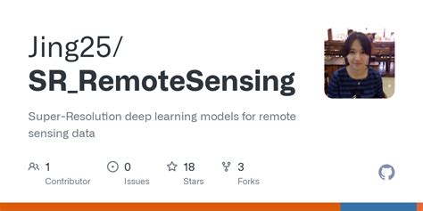 Sr Remotesensing Codes Readme Md At Master Jing Sr Remotesensing Github