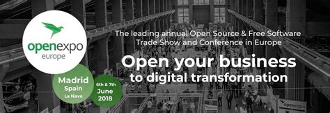 Openexpo Europe 2018 Open Source Y Software Libre Openexpo Europe 2025