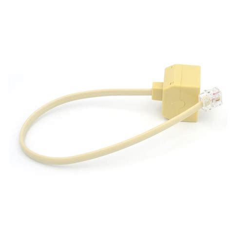 Rj11 To Double Rj11 Socket Female Port Splitter Rj Grandado
