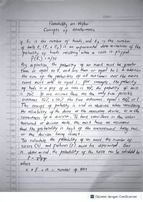 Probality In Higher Concepts Of Mathematic College Edubirdie