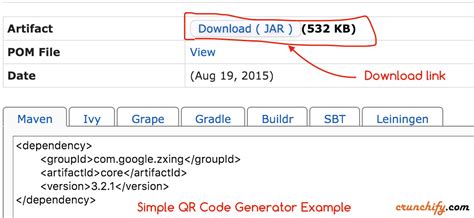 Java Simple Qr Code Generator Example Create Qr Codes For Free • Crunchify