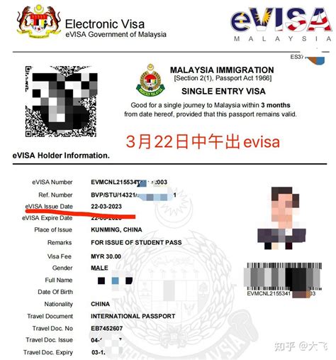 马来西亚留学生，怎么一天出evisa！ 知乎
