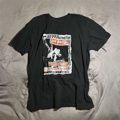 Sex Pistols Oversize Graphic Band Tee Printed Depop