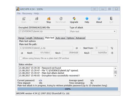 advanced archive password recovery sumuri