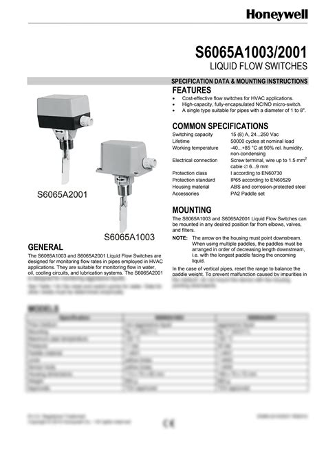 Solution Flow Switch Datasheet Studypool