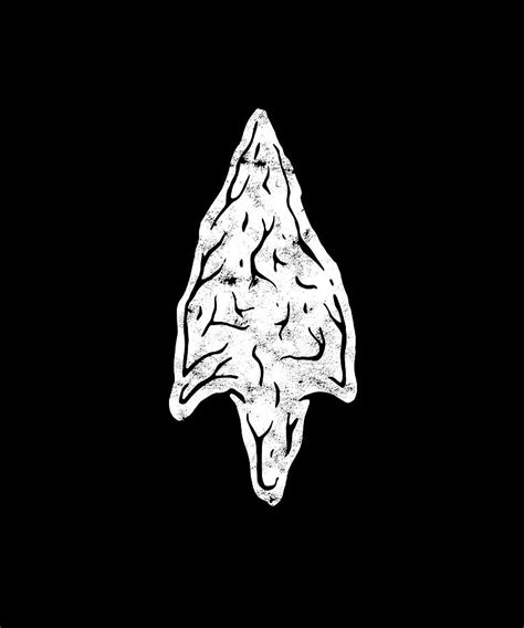 Arrowhead Artifact Traditional Pattern Hunting Painting By Grant Isabel