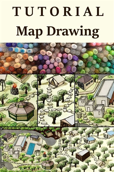 How To Draw Maps Map Drawings Learn To Paint