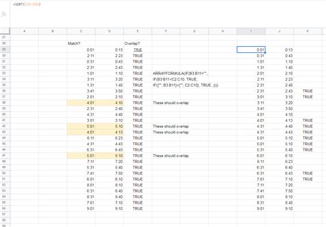 Arrays How To Check If Any Of The Time Ranges Overlap With Each Other