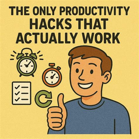 The Only Productivity Hacks That Actually Work — Griproom