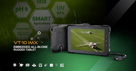 VT IMX Inch Rug Linux Tablet For Agriculture IP Nits GPS Rtablet China