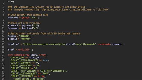 Hacking WP Engine S Web Based WP CLI