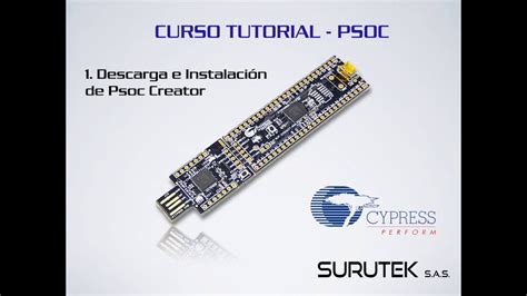 Curso PSoc 1 Descarga e instalación de PSoc Creator YouTube