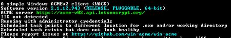 Wacs Working Directory Problem · Issue 1703 · Win Acme Win Acme · Github