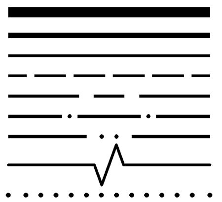 Technical Drawing Standards Line Weights
