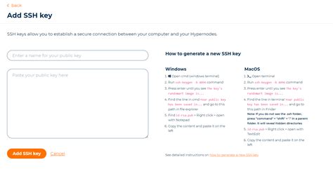 How To Add Keys To The Ssh Key Manager — Hypernode Documentation