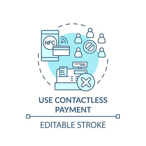 Using Contactless Payment Concept Icon Round Nfc General Vector Round Nfc General Png And