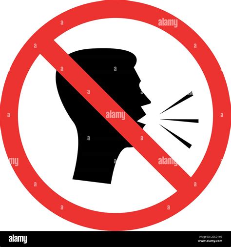 Do Not Make Noise Sign Stop Taking Symbol Forbidden Signs And Symbols Stock Vector Image And Art